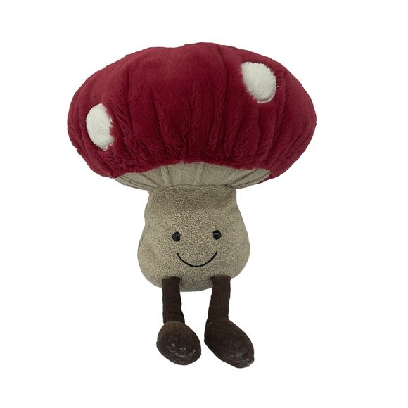 Jellycat | Toys | Jellycat Red Brown Mushroom Amuseable Toadstool Fun ...